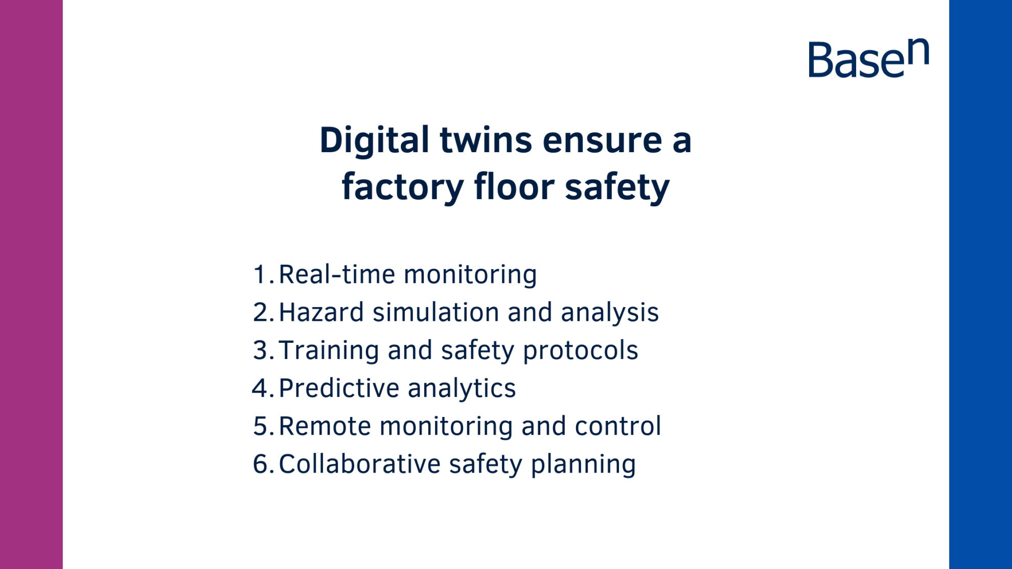 The Role of Digital Twins on the Factory Floor - BaseN